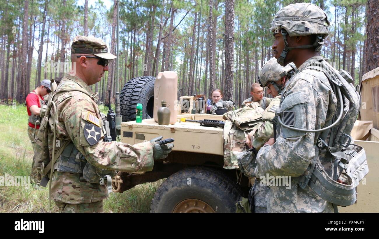 Sgt. Maj. Cory West, operations sergeant major with 6th Squadron, 8th ...
