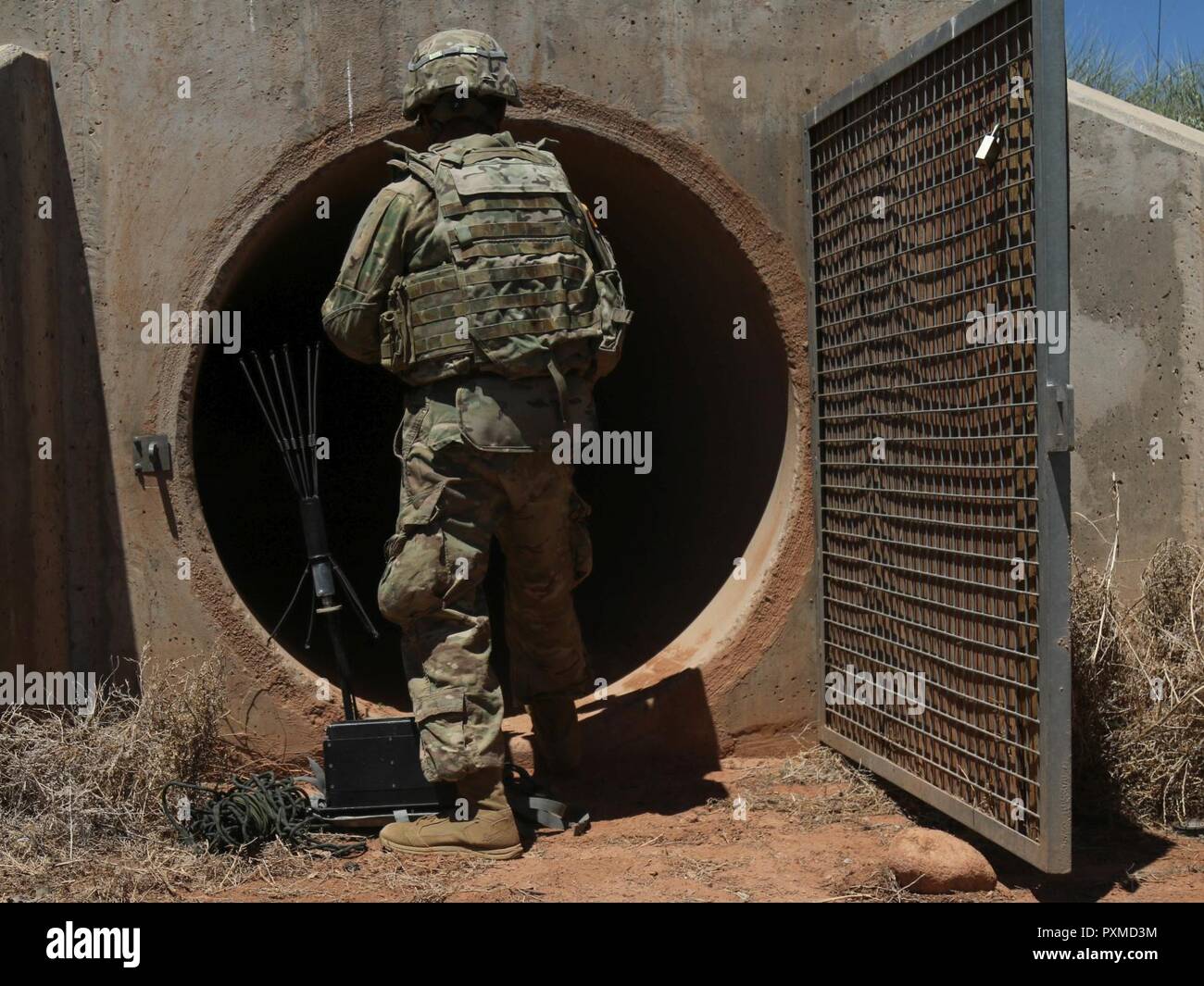 Sgt. Stephen Moreno, explosive ordnance disposal specialist, 797th ...