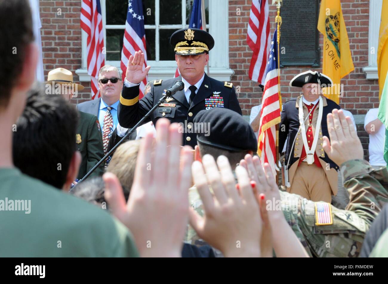 Maj. Gen. Troy D. Kok, commanding general of the U.S. Army Reserve’s ...