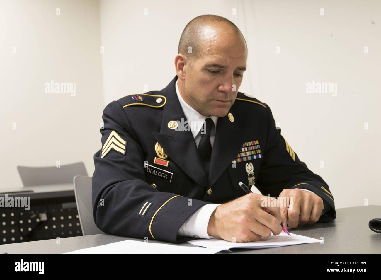 Sgt blalock hi-res stock photography and images - Alamy