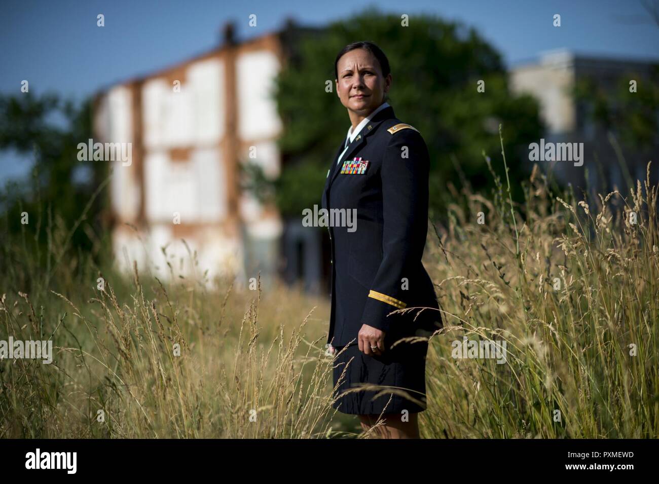 Chief Warrant Officer 2 Jennifer Pace poses for a portrait in West ...