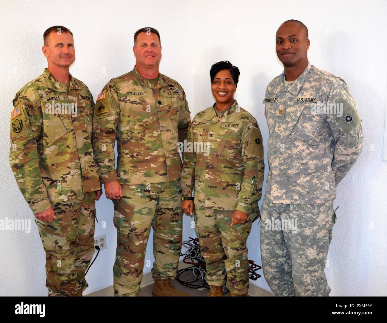 Command Sgt. Maj. Darin Daniels, 650th Regional Support Group command ...