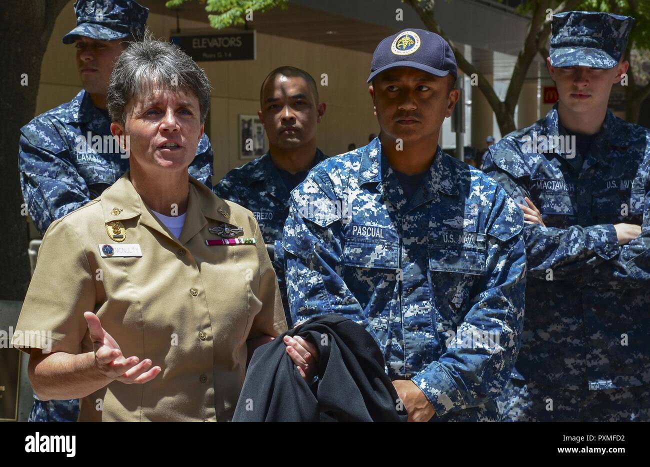 SAN DIEGO (June 13, 2017) Command Master Chief of Naval Medical Center ...