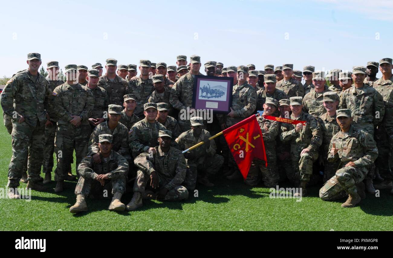 4th Battalion 1st Field Artillery Regiment High Resolution Stock ...