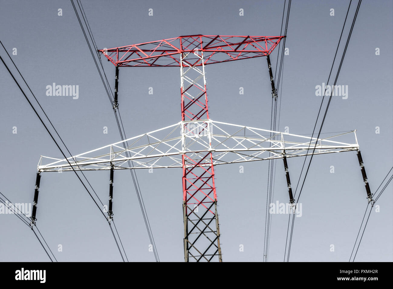 Ueberlandleitung hi-res stock photography and images - Alamy