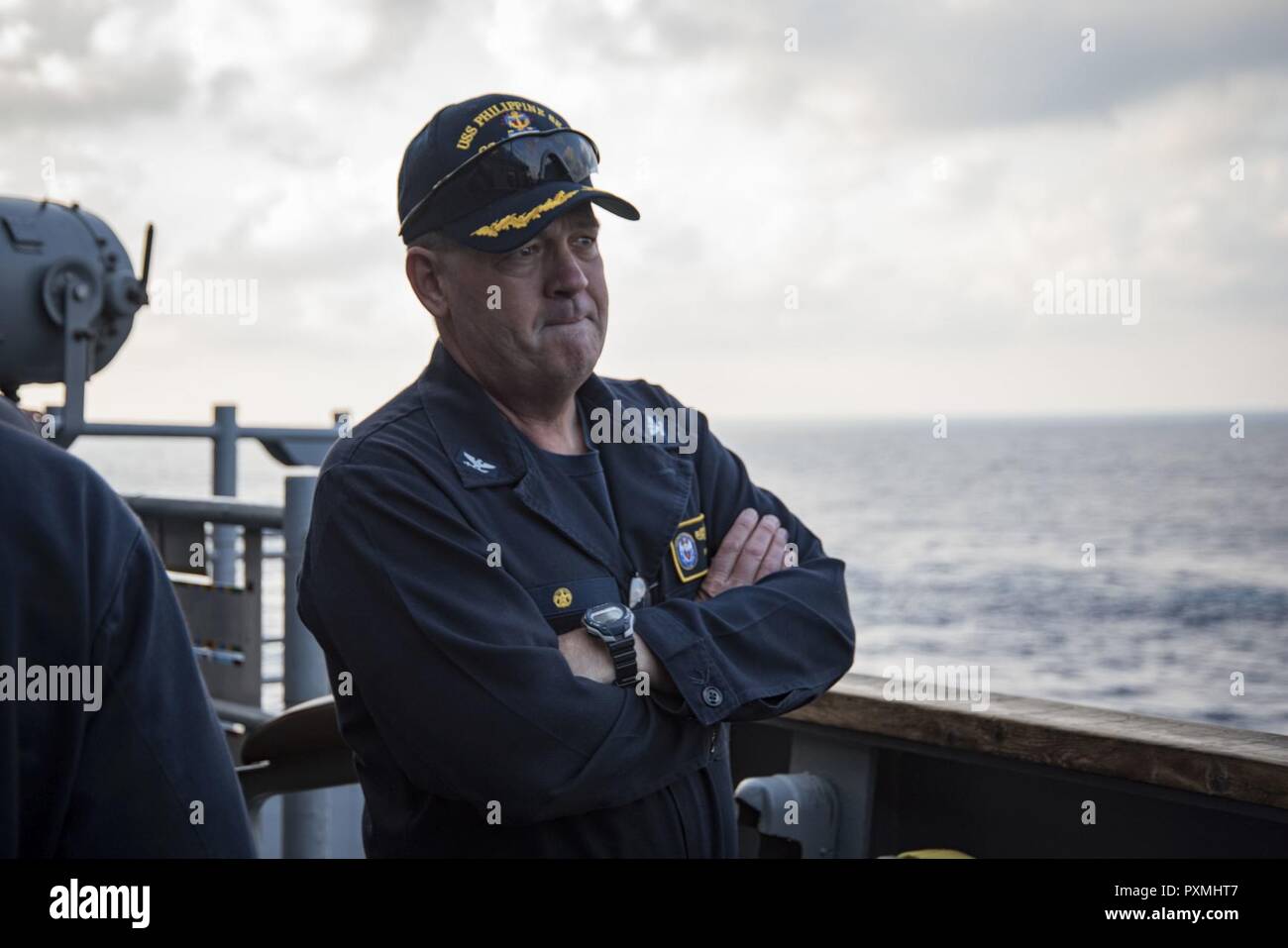 MEDITERRANEAN SEA (June 14, 2017) Commanding Officer, Capt. Peter ...