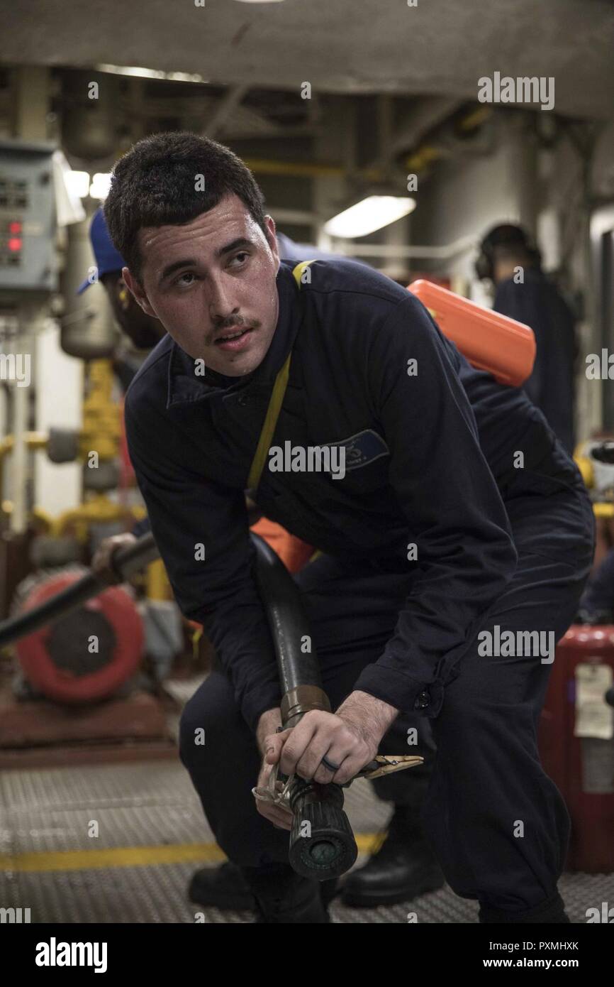 8 U.S. 5TH FLEET AREA OF OPERATIONS (June 15, 2017) Machinist Mate ...