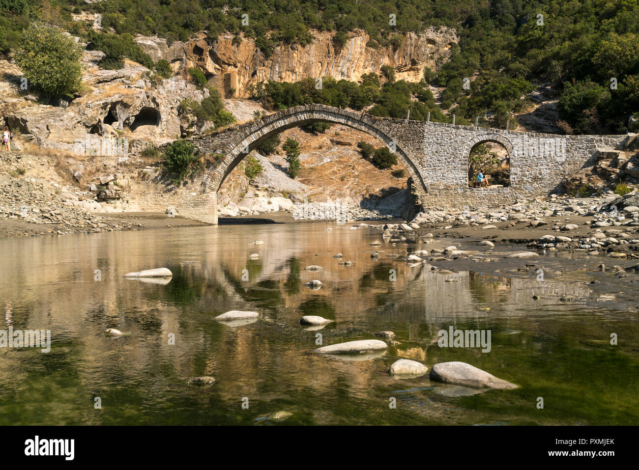 Ottoman stone arch bridge ura e kadiut hi-res stock photography and ...