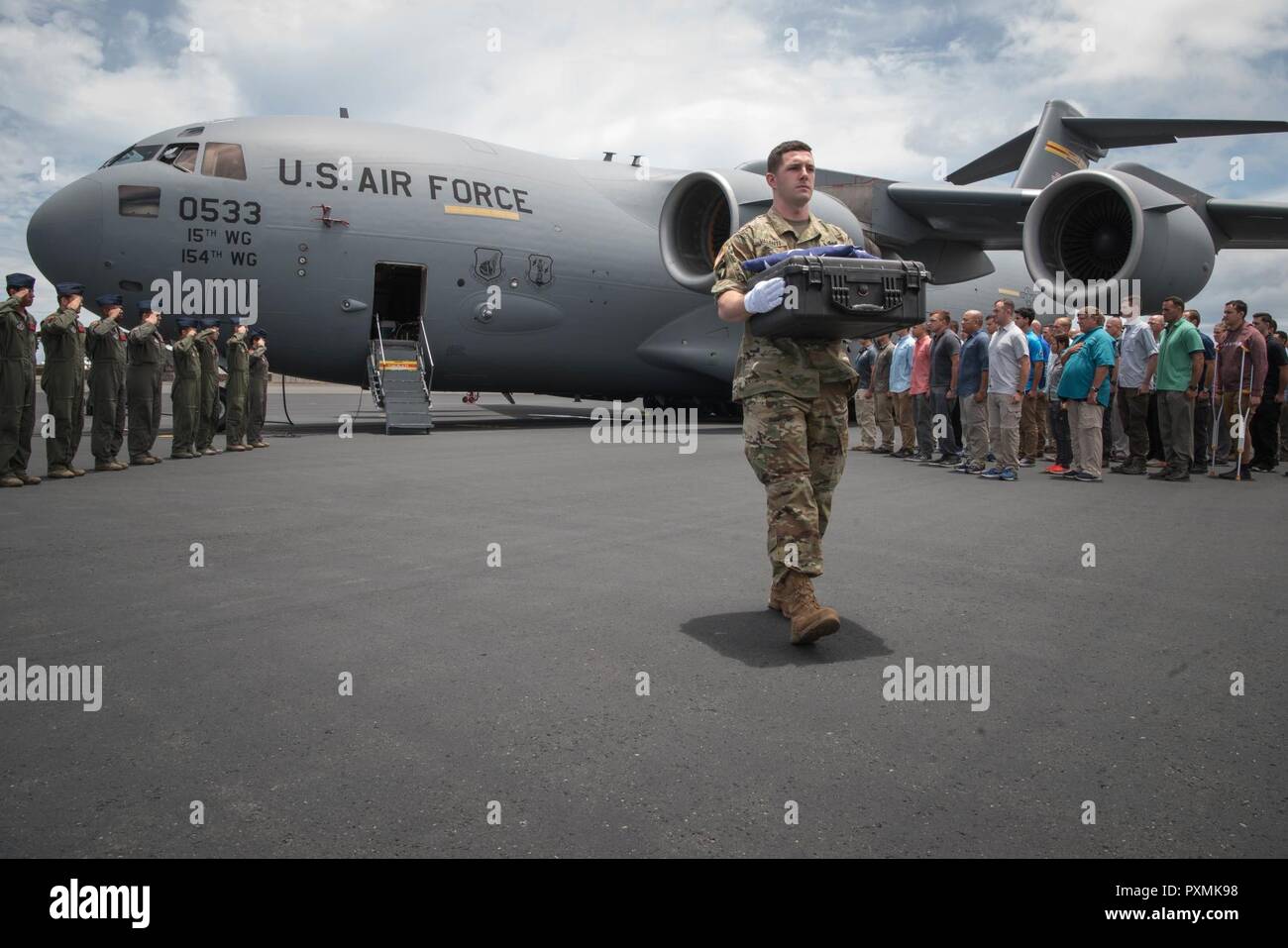 U.S. Army Staff Sgt. Anthony Valenti, assigned to Defense POW/MIA ...