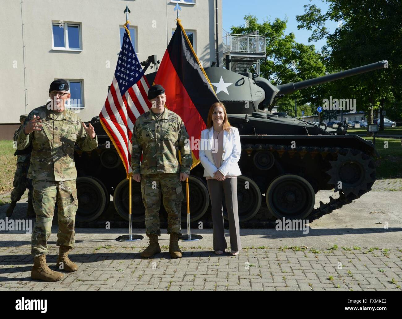 J. Sembach & wife Stock Photo - Alamy