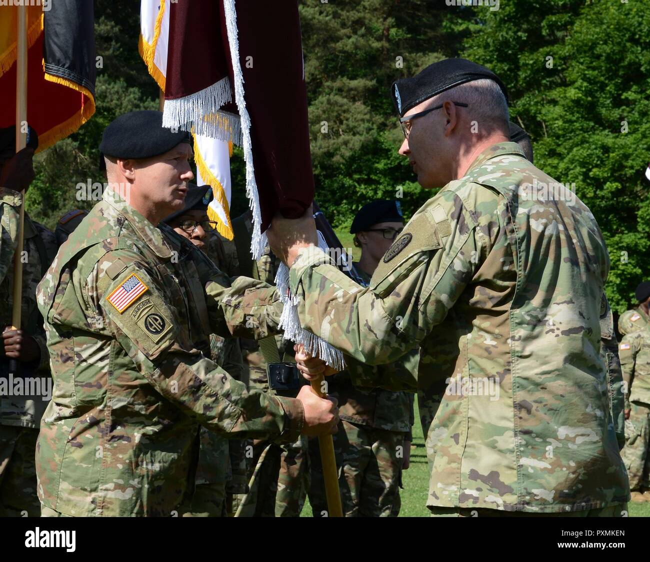 Brig. Gen. Dennis LeMaster (right), Commanding General, Regional Health ...