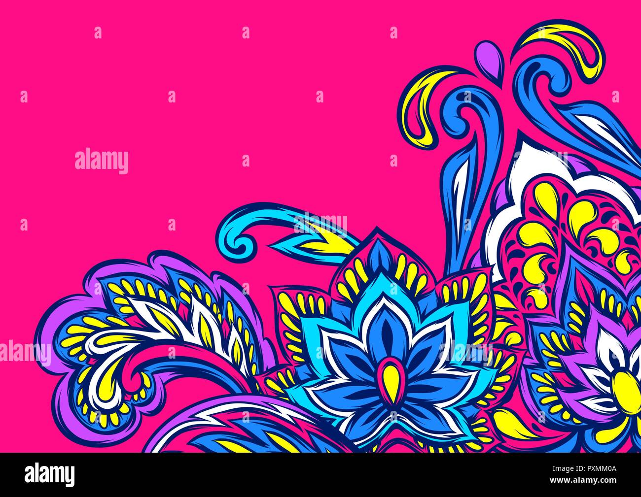 Colorful Indian Designs For Backgrounds