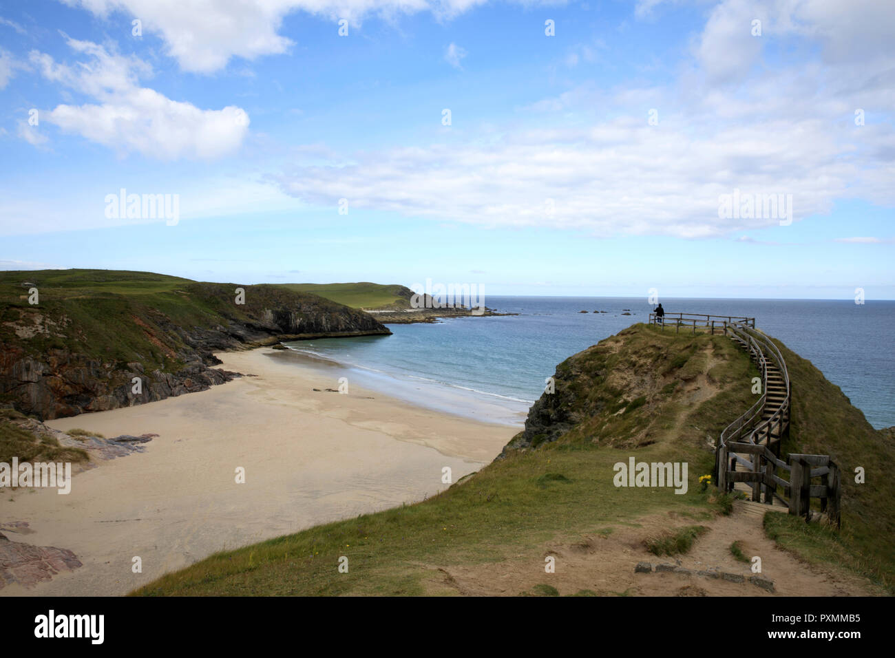 The beaches at Durness peninsula, Scotland, Highlands, United Kingdom ...