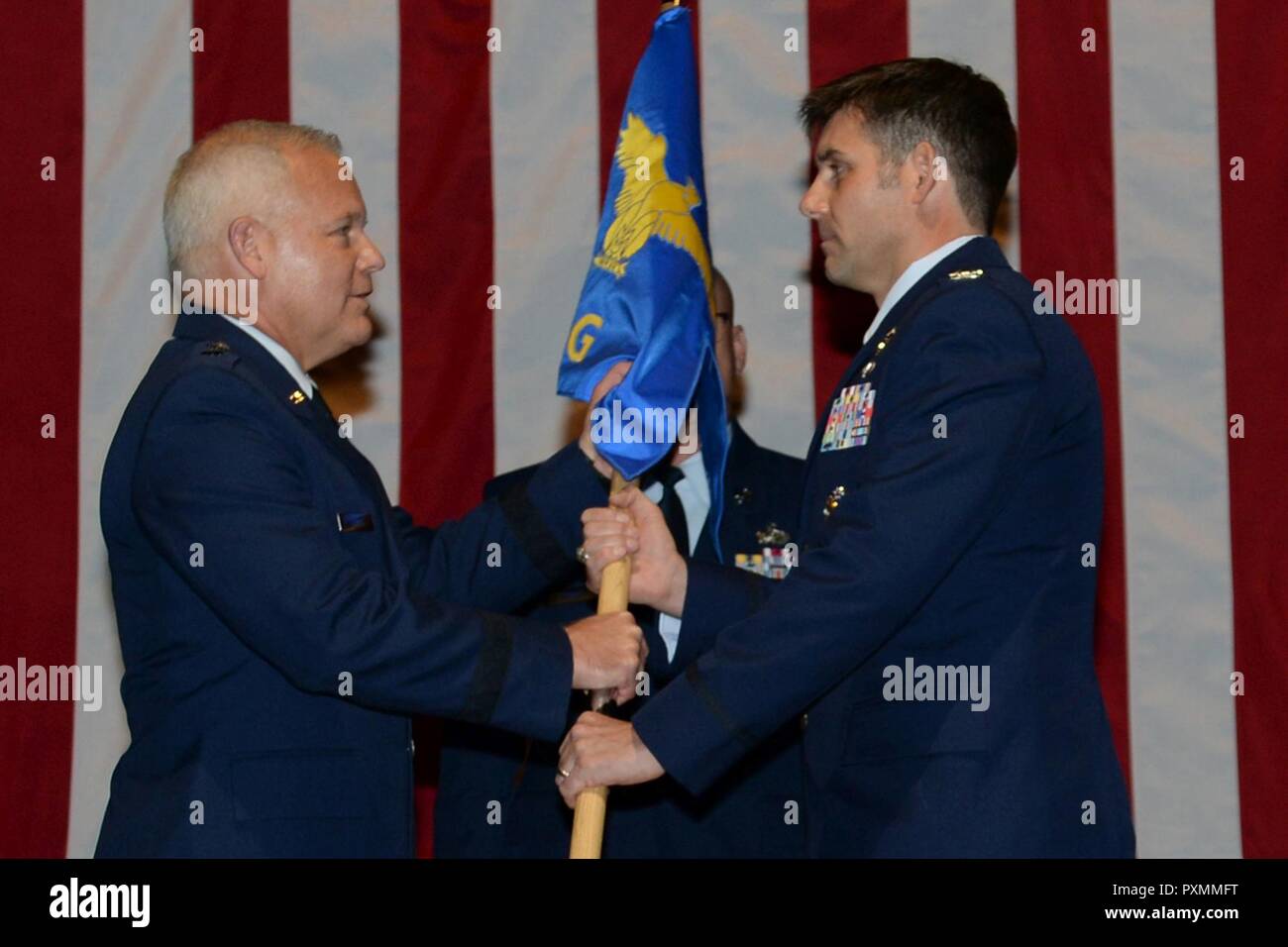 U.S. Air Force Maj. Gen. John P. Stokes, commander, 22nd Air Force ...