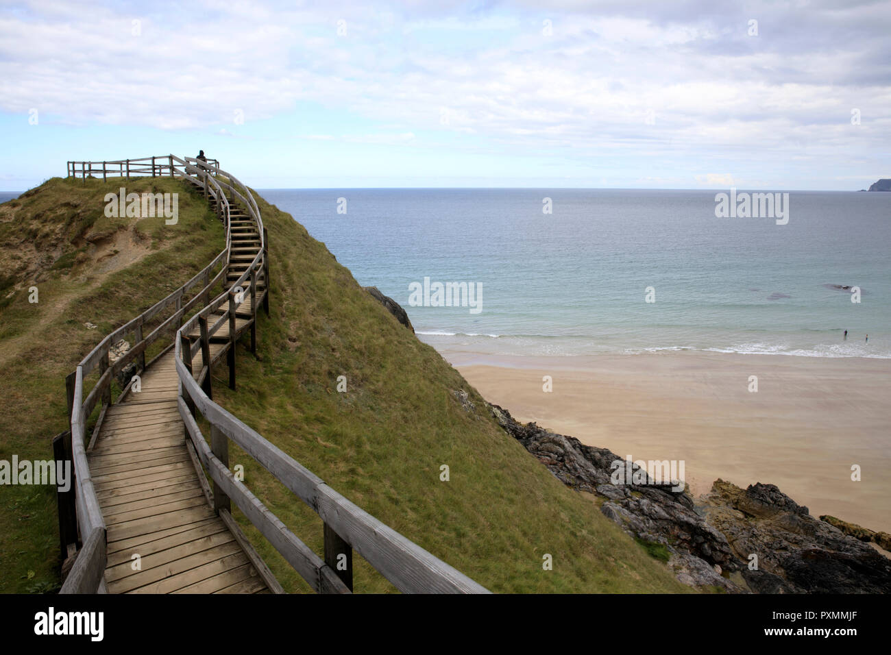 The beaches at Durness peninsula, Scotland, Highlands, United Kingdom ...