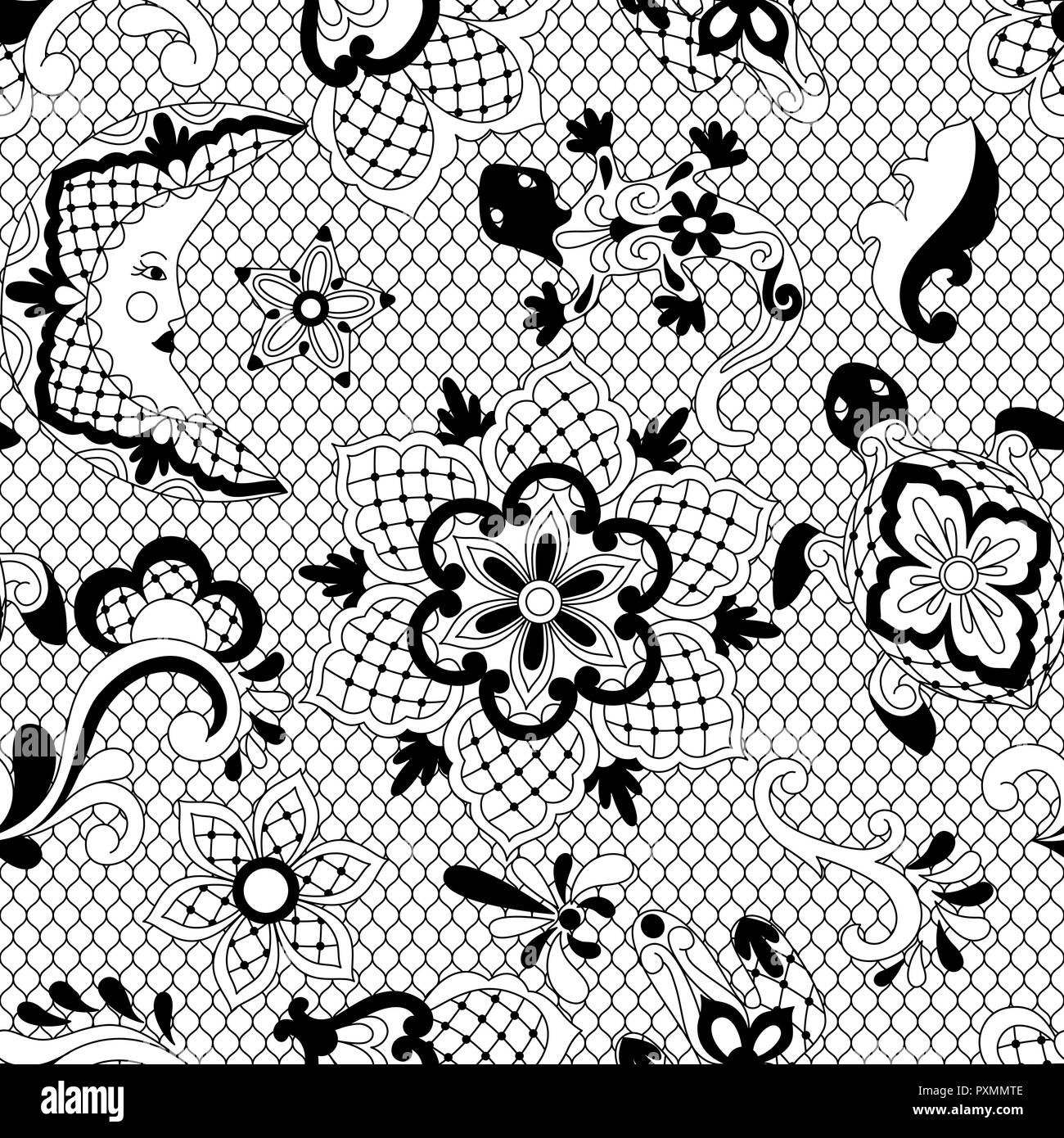 Mediterranean lace border hi-res stock photography and images - Alamy