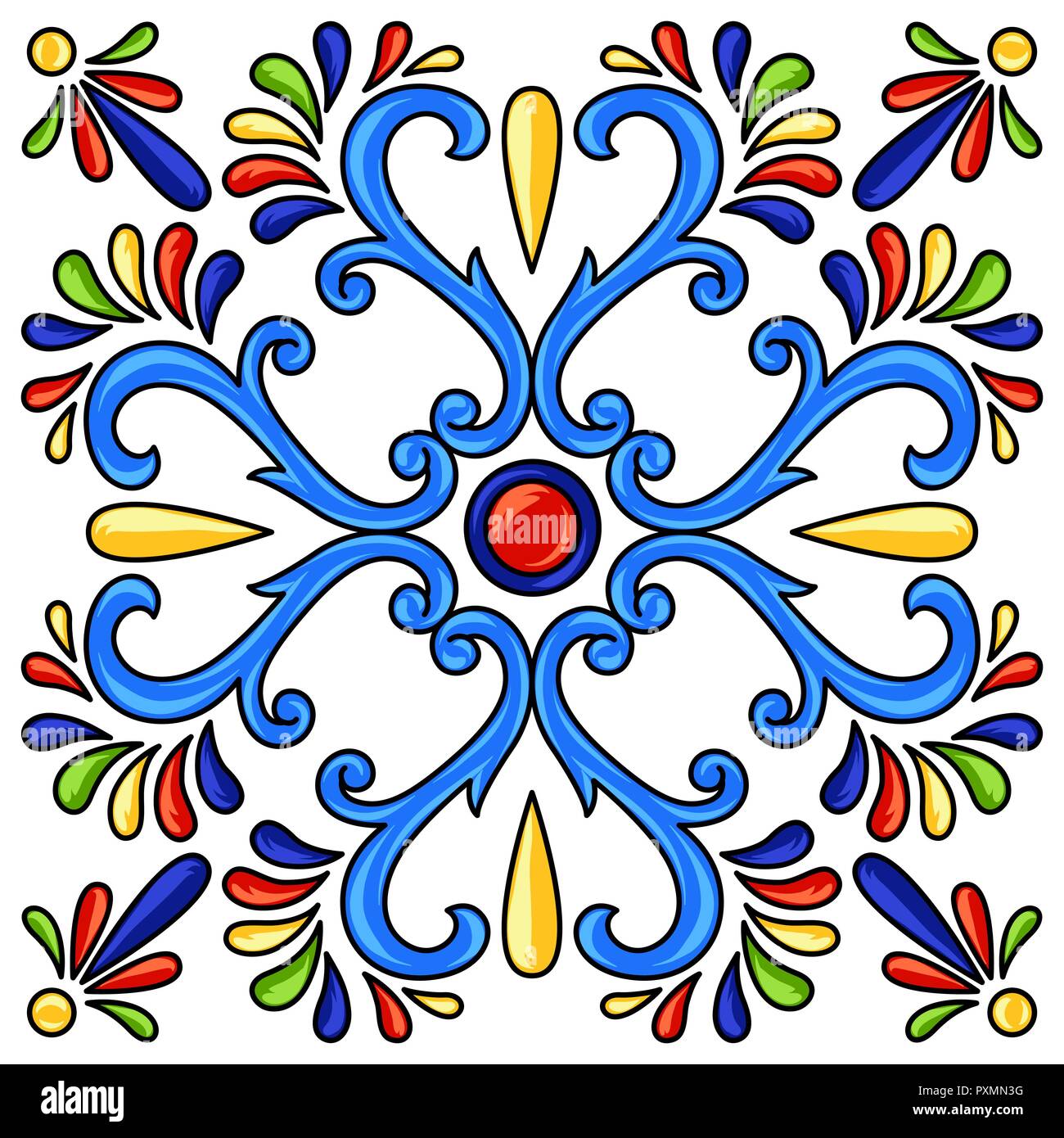 Mexican talavera ceramic Cut Out Stock Images & Pictures - Alamy