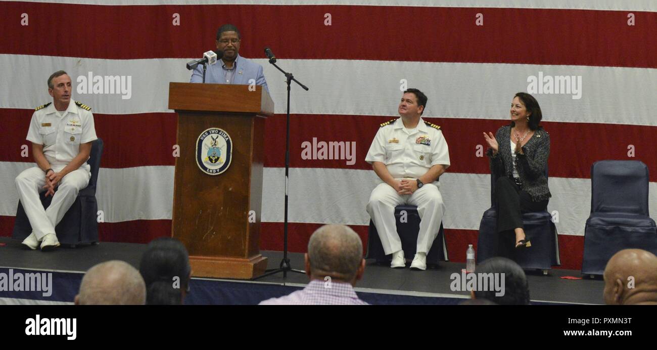 FREEPORT, Bahamas (June 16, 2017) The Hon. K. Peter Turnquest, deputy ...