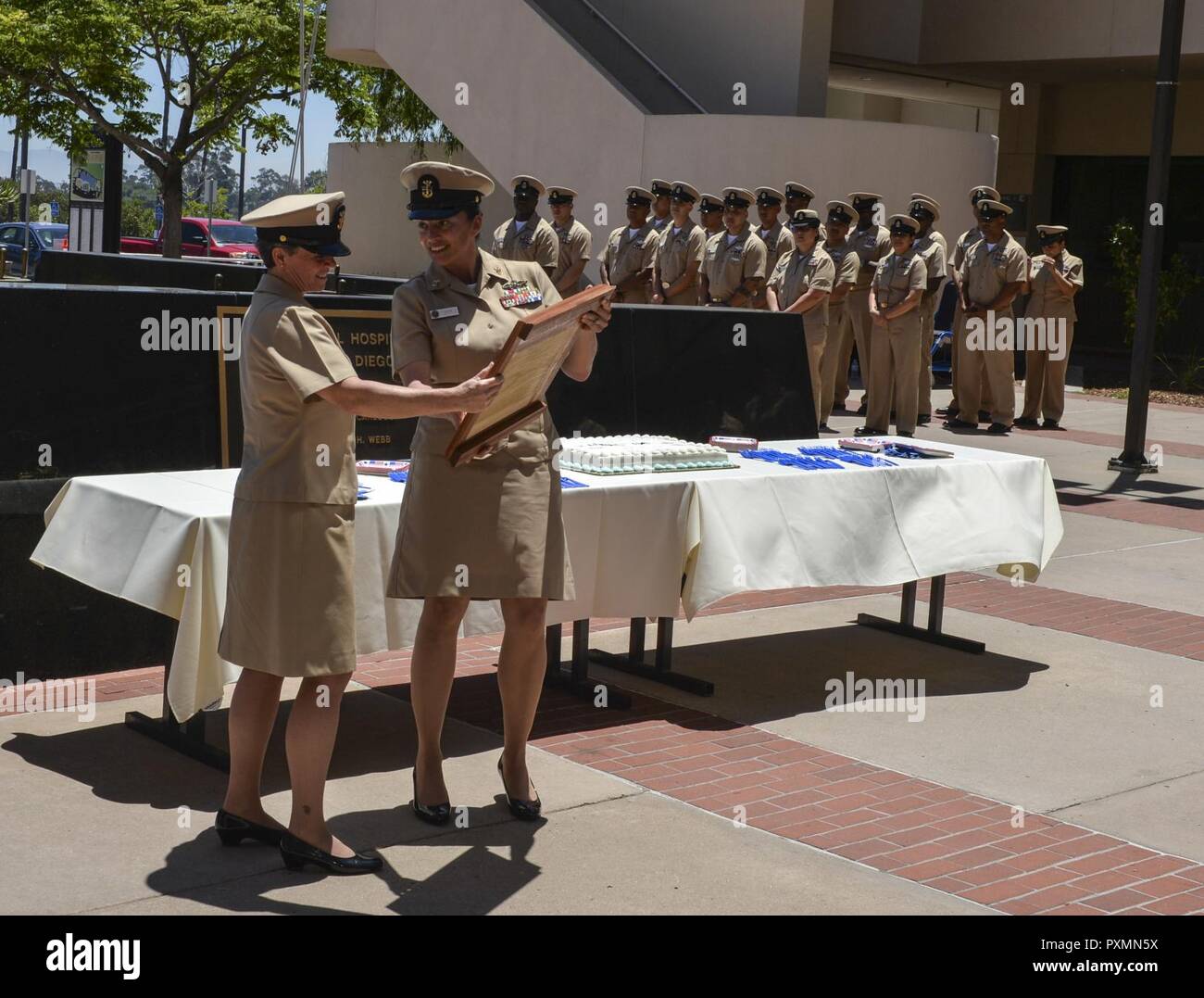 SAN DIEGO (June 16, 2017) Deputy Command Master Chief Edna Torres ...