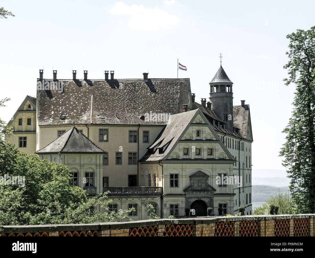 Europa, Deutschland, Baden-Wuerttemberg, Schloss, Heiligenberg, nahe ...