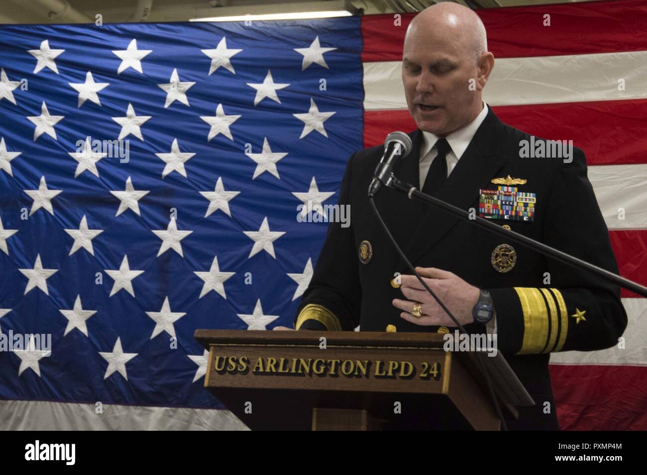 KIEL, Germany (June 16, 2017) Vice Adm. Christopher Grady, commander of ...