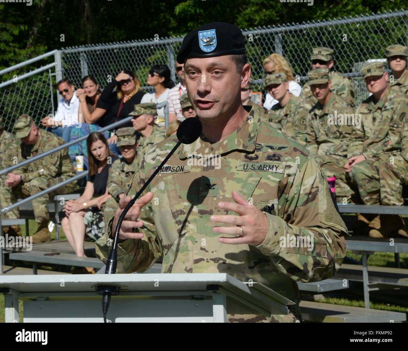 Col. Timothy L. Hudson, incoming commander, Landstuhl Regional Medical ...