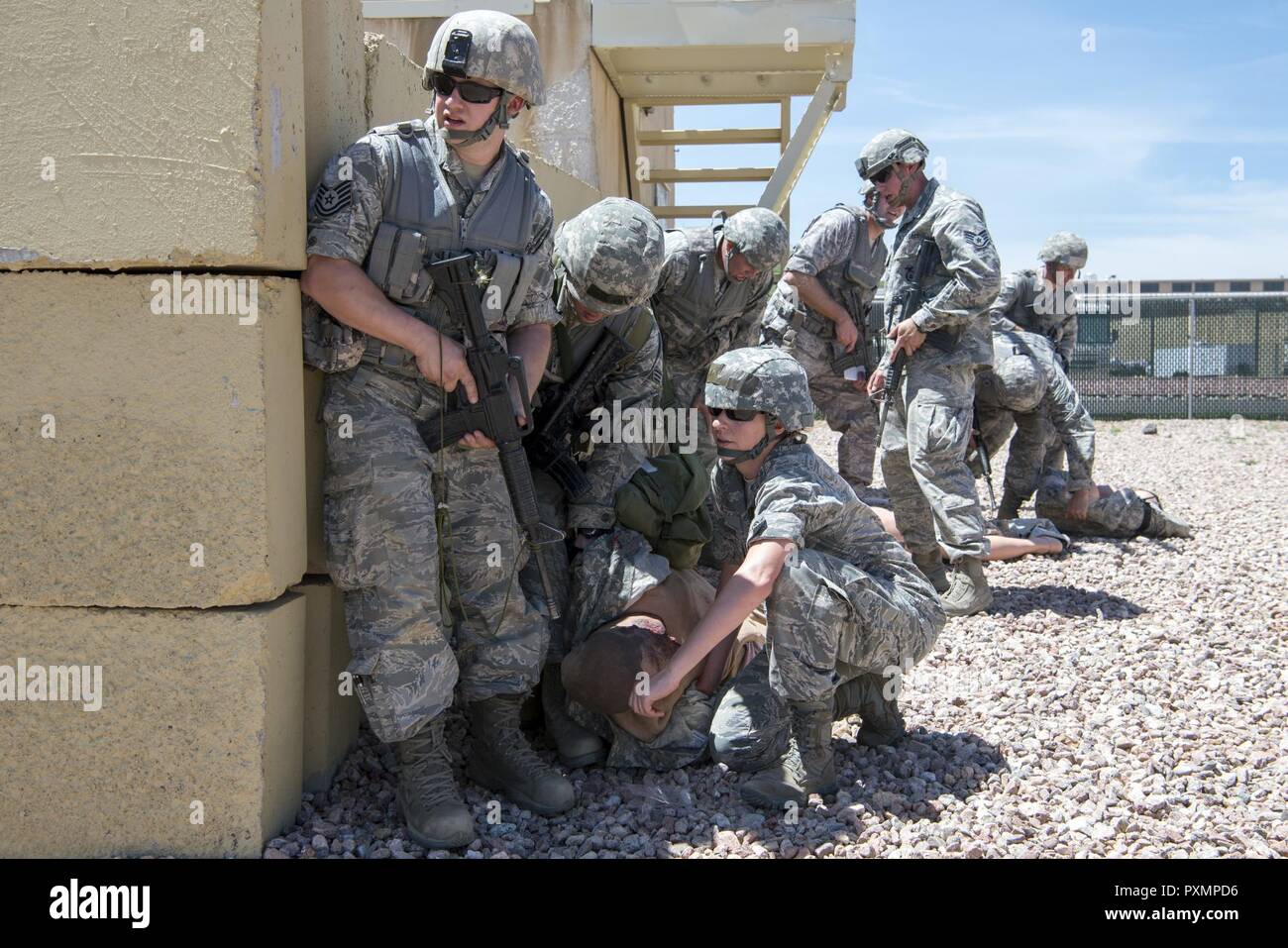 Tech. Sgt. Vaneski (left), and Capt. Amber Knuthson, a physician ...