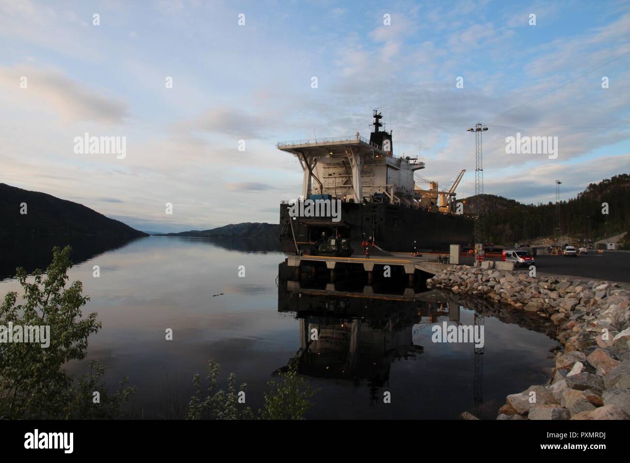 NORWAY — USNS 1st LT Baldomero Lopez, a Military Sealift Command ...