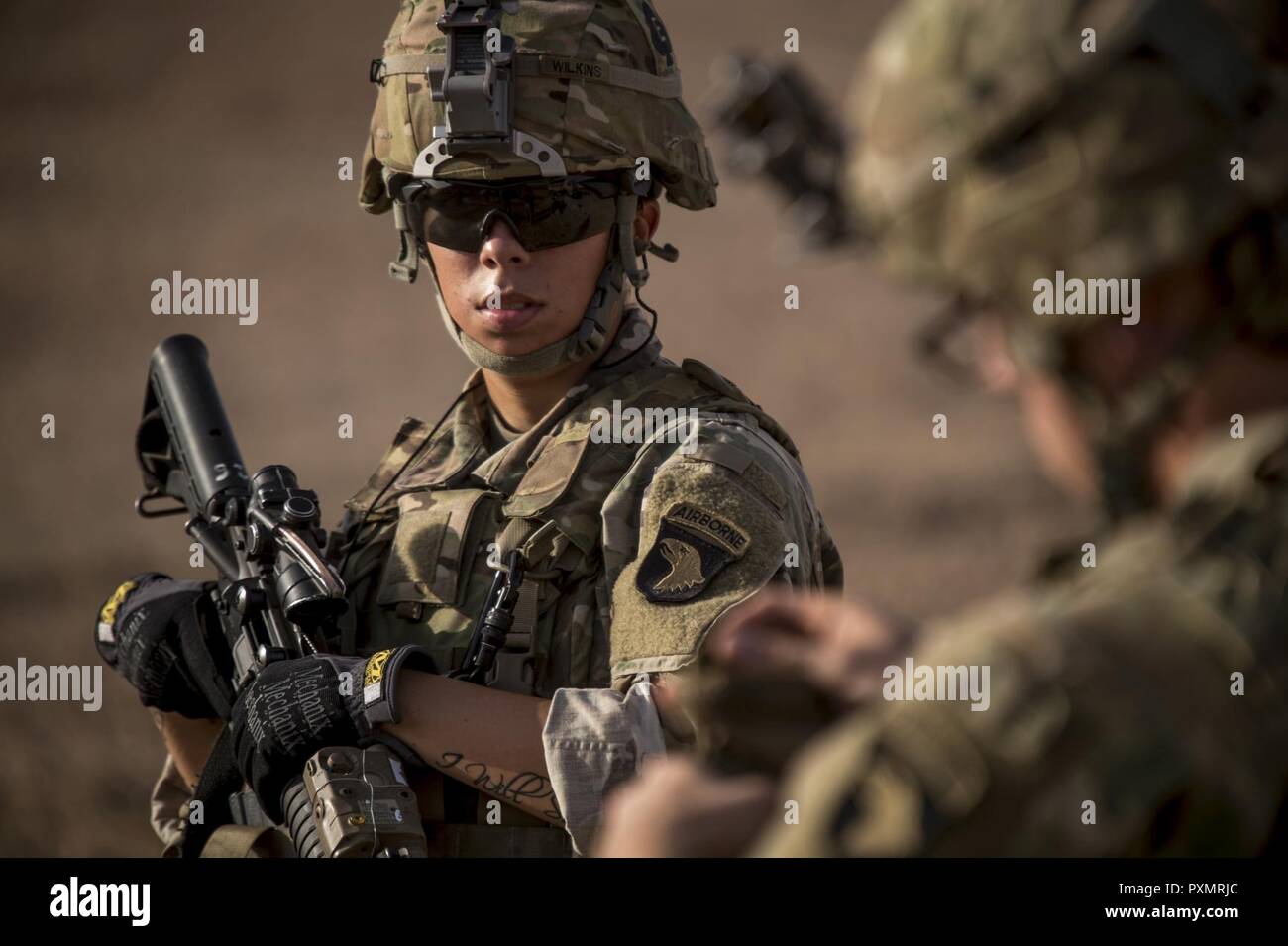 U.S. Army Soldiers of the East African Reaction Force, B Company ...