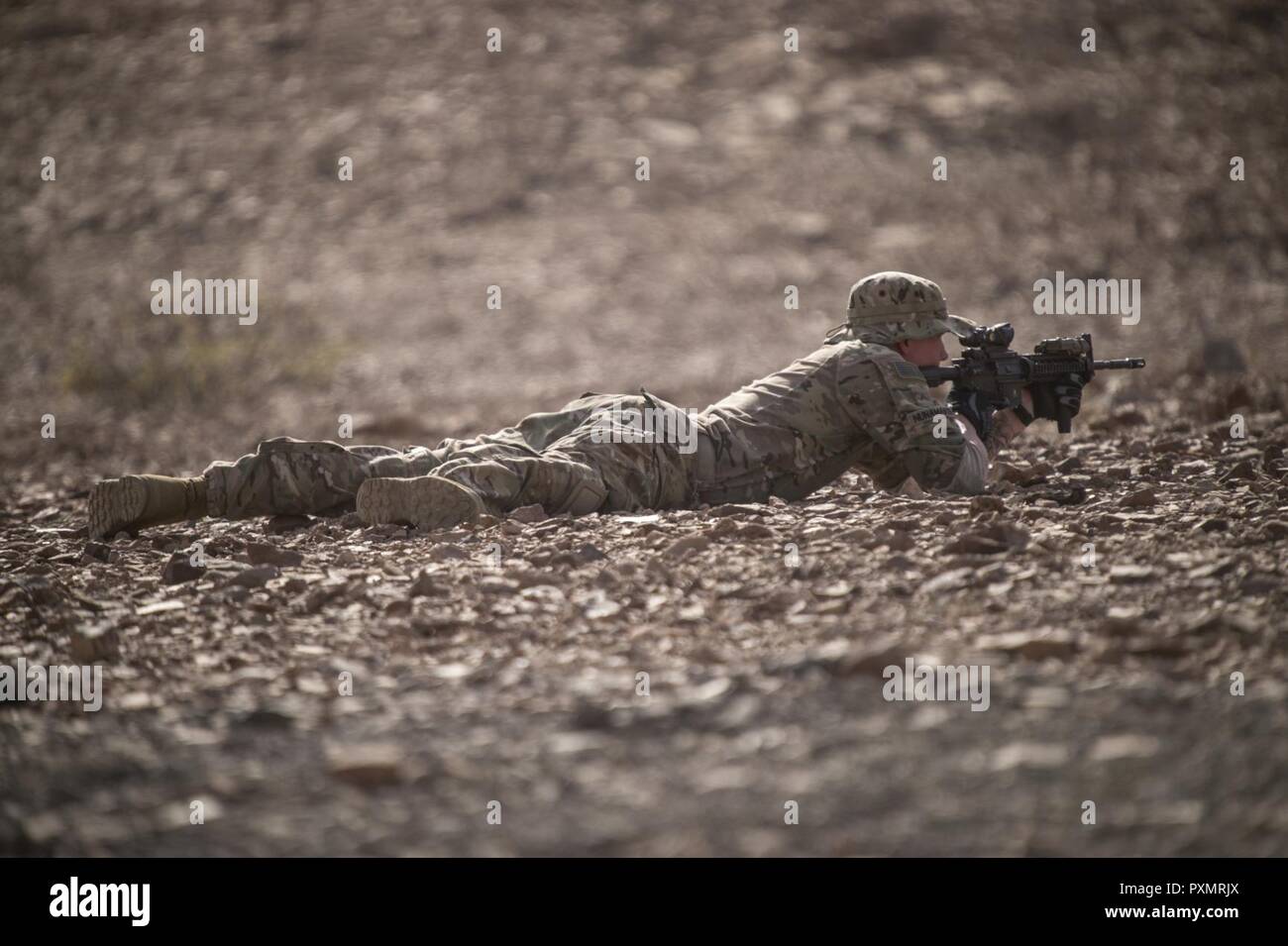 U.S. Army Soldiers of the East African Reaction Force, B Company ...