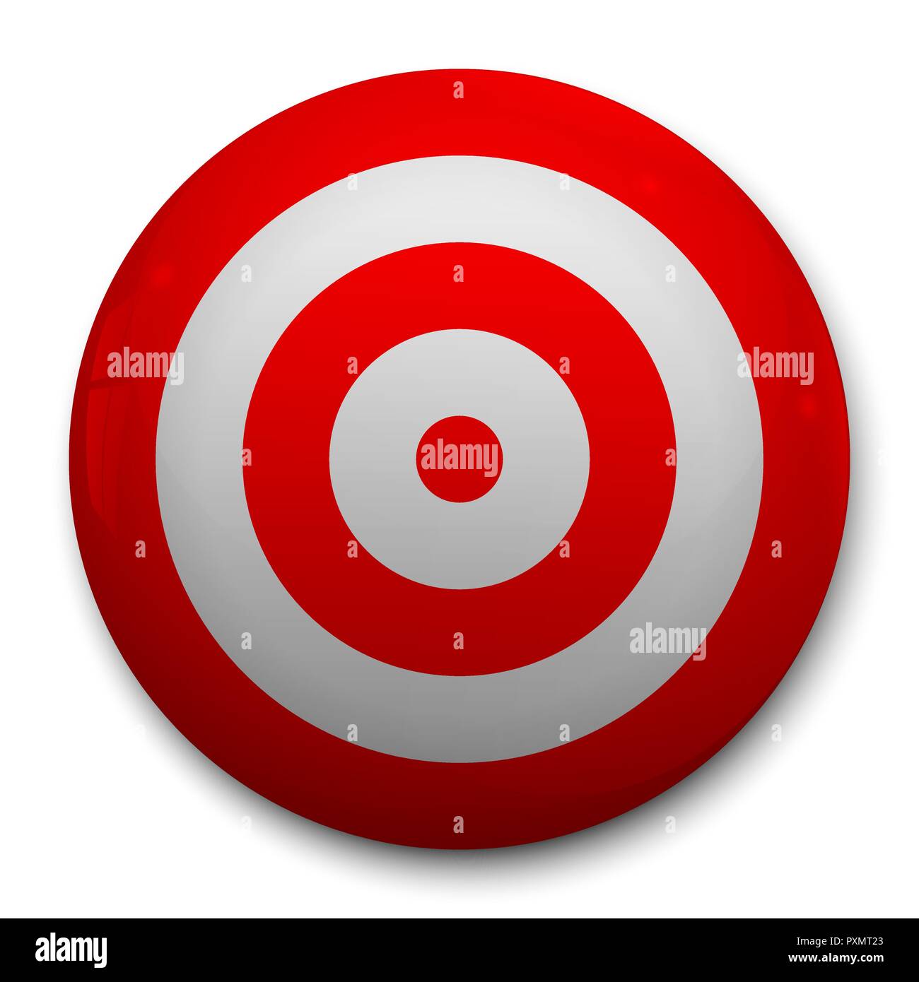 3d realistic Target, Vector illustration for your design Stock Vector ...