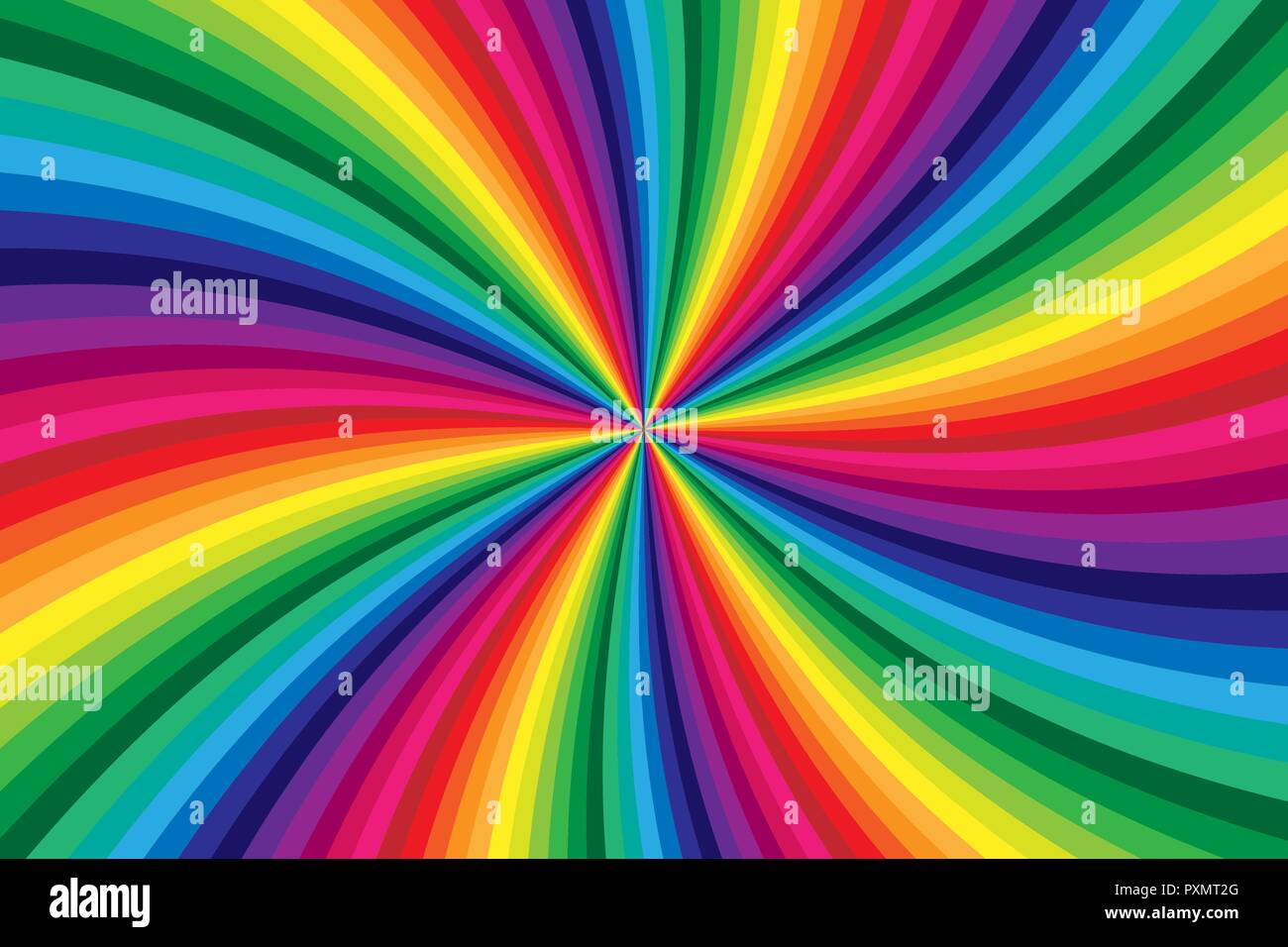Rainbow colored swirl Stock Vector Images - Alamy