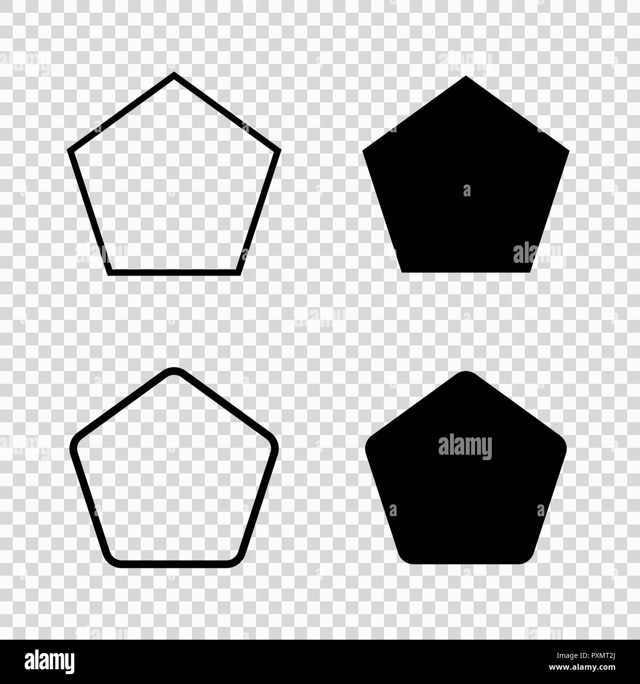 Pentagonal logo hi-res stock photography and images - Alamy