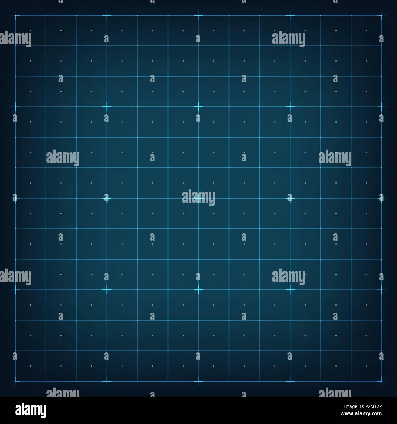 grid for virtual futuristic interface HUD for your design Stock Vector ...