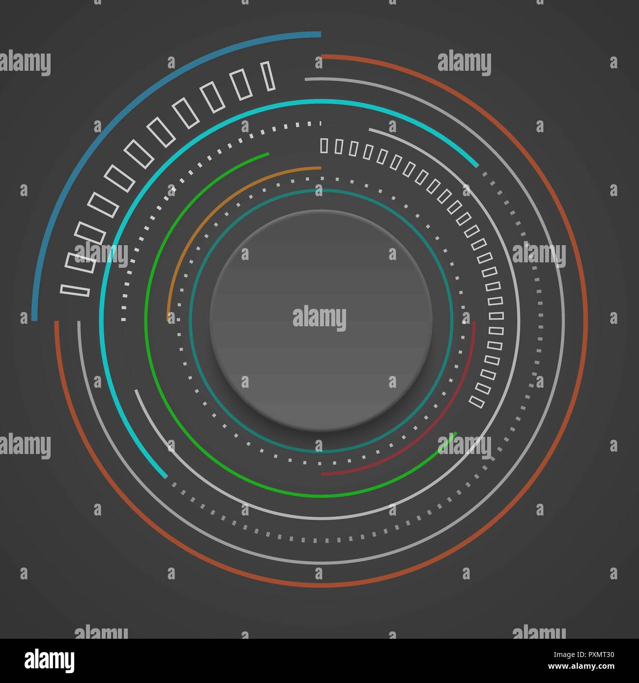 Abstract digital technology background. Vector illustration for your ...