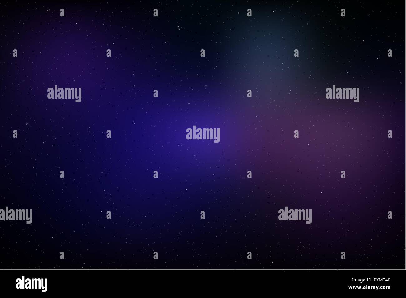 Space background with glowing stars for your design Stock Vector Image ...