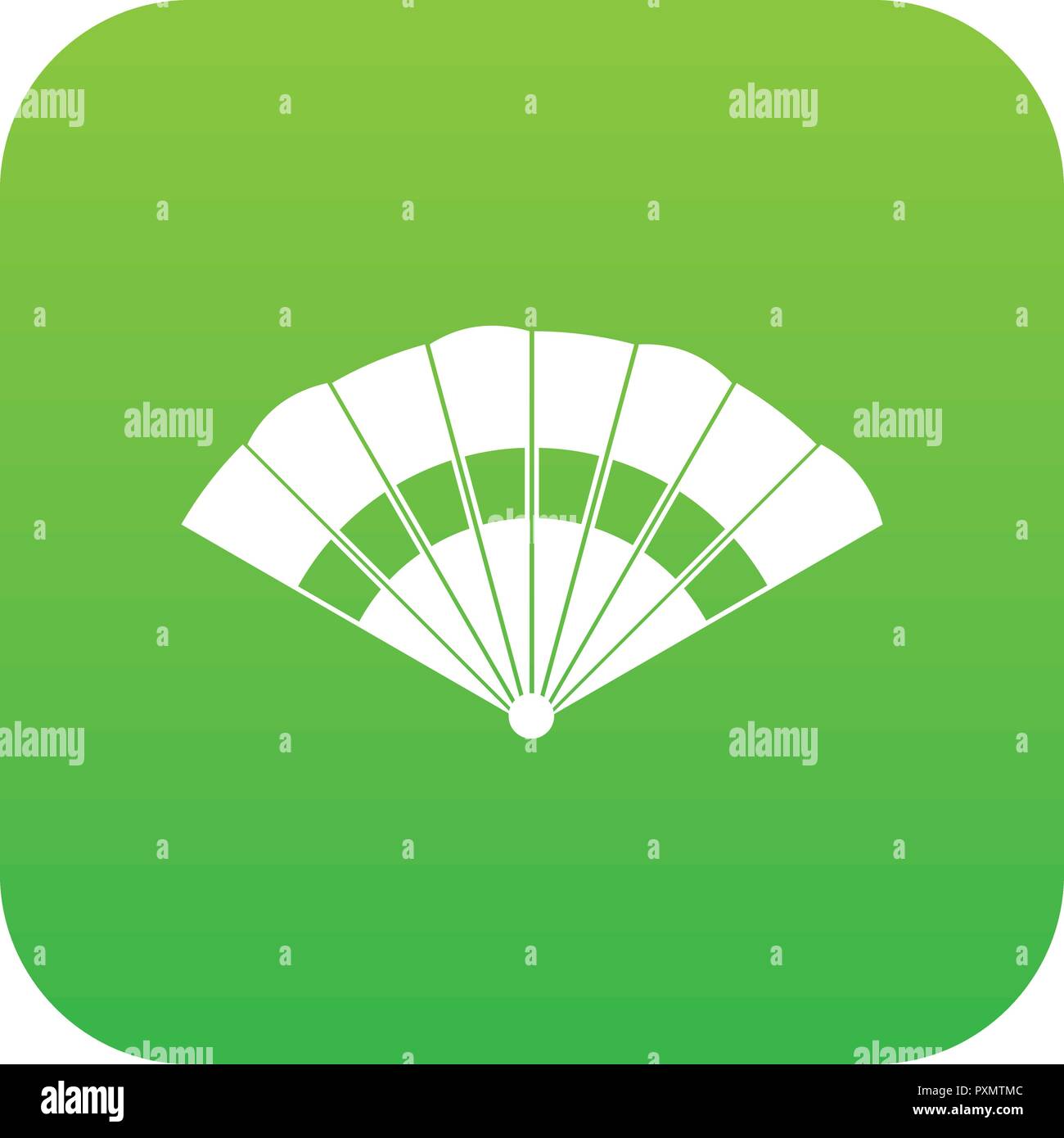Fan icon digital green Stock Vector Image & Art - Alamy