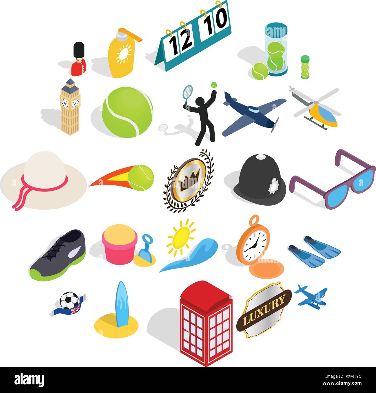 Cricket pitch 3d Stock Vector Images - Alamy