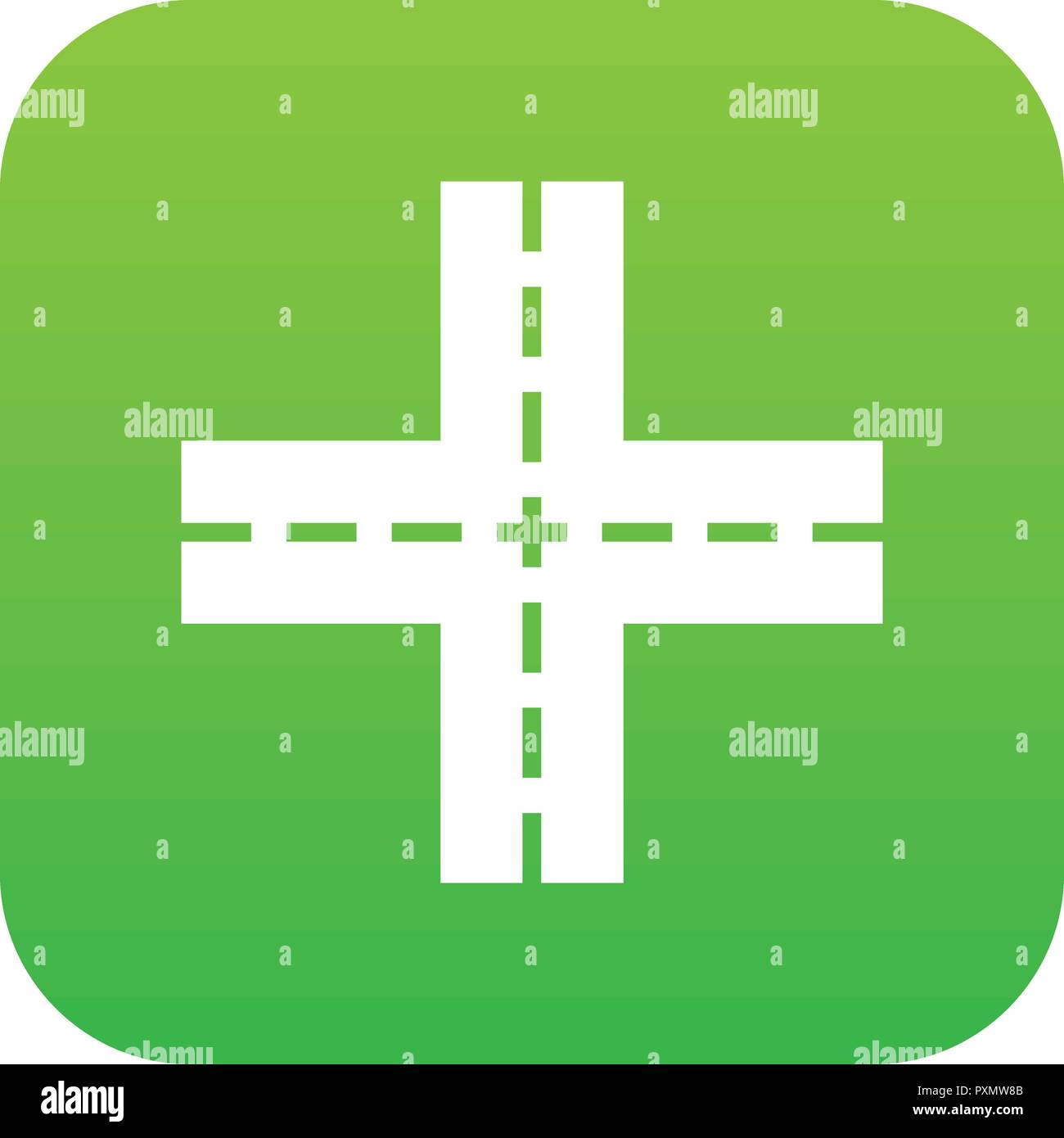 Pedestrian crossing mark Stock Vector Images - Alamy