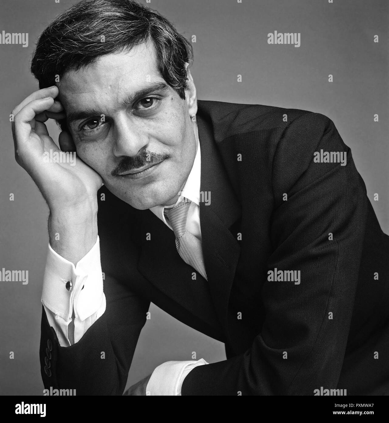 OMAR SHARIF (1932-2015) Lebanese film actor about 1970 Stock Photo - Alamy