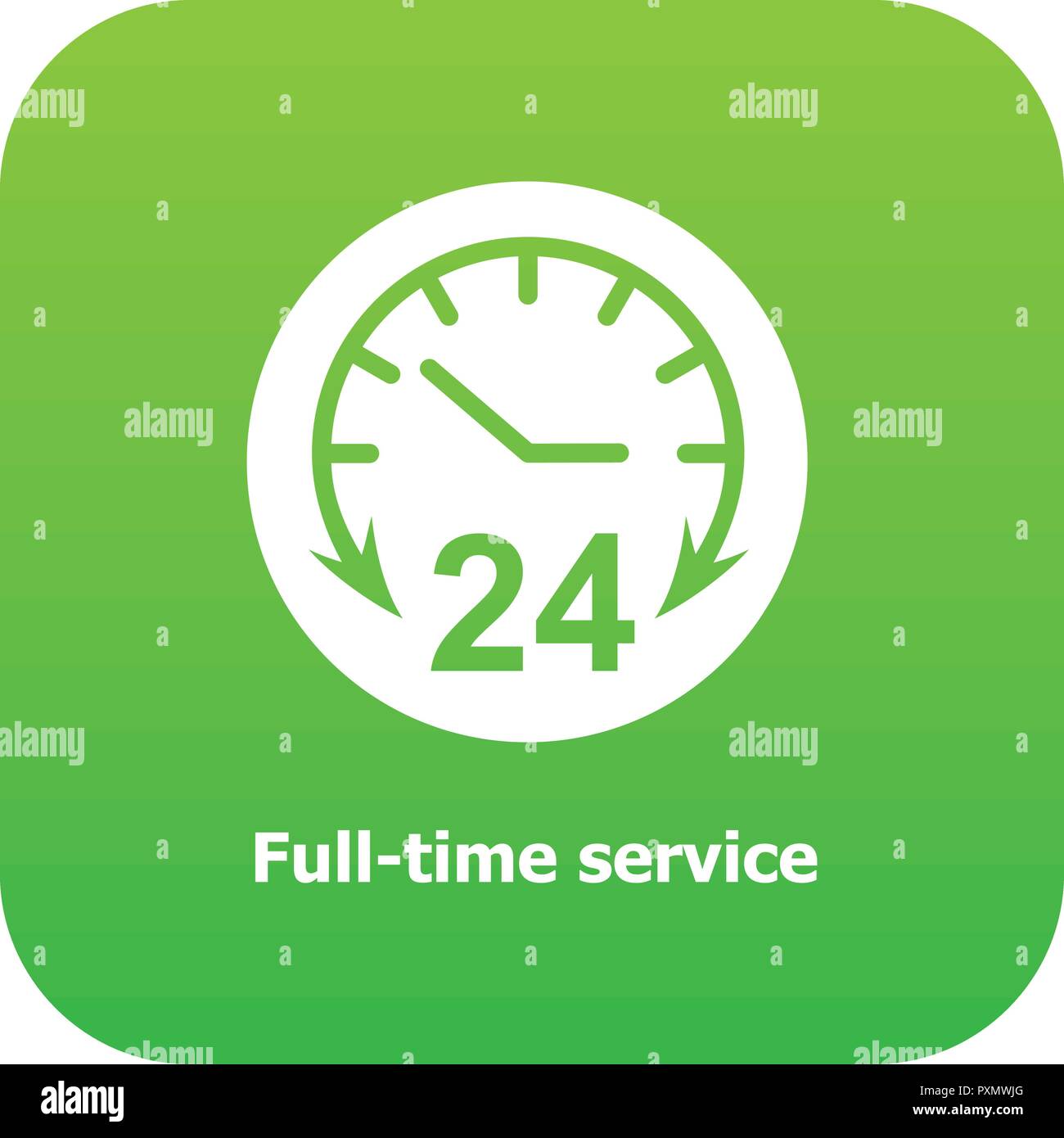 Full time care Stock Vector Images - Alamy