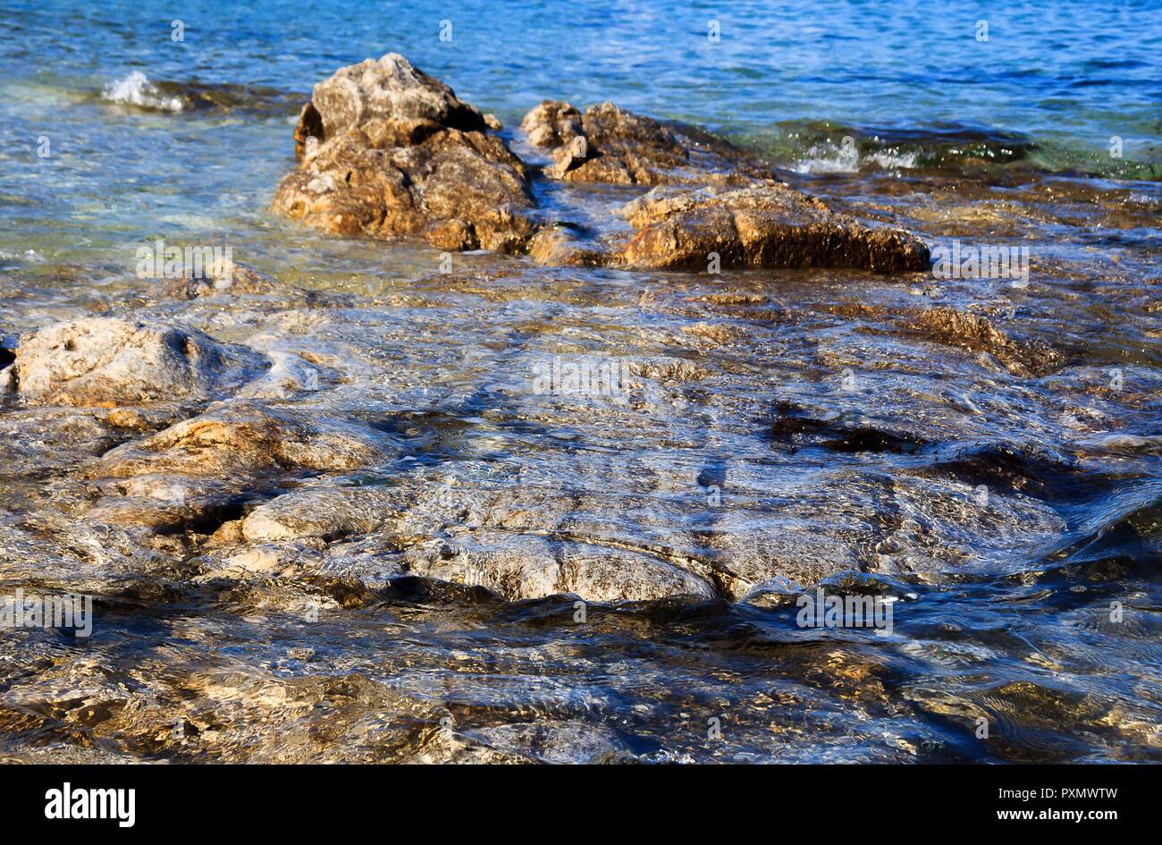 Isla de Ons Parque Nacional Islas Atlánticas de Galicia Stock Photo - Alamy