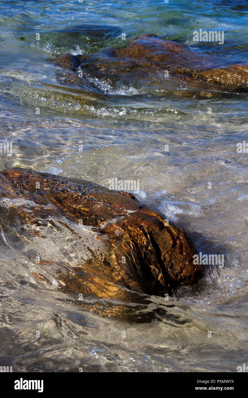 Isla de Ons Parque Nacional Islas Atlánticas de Galicia Stock Photo - Alamy