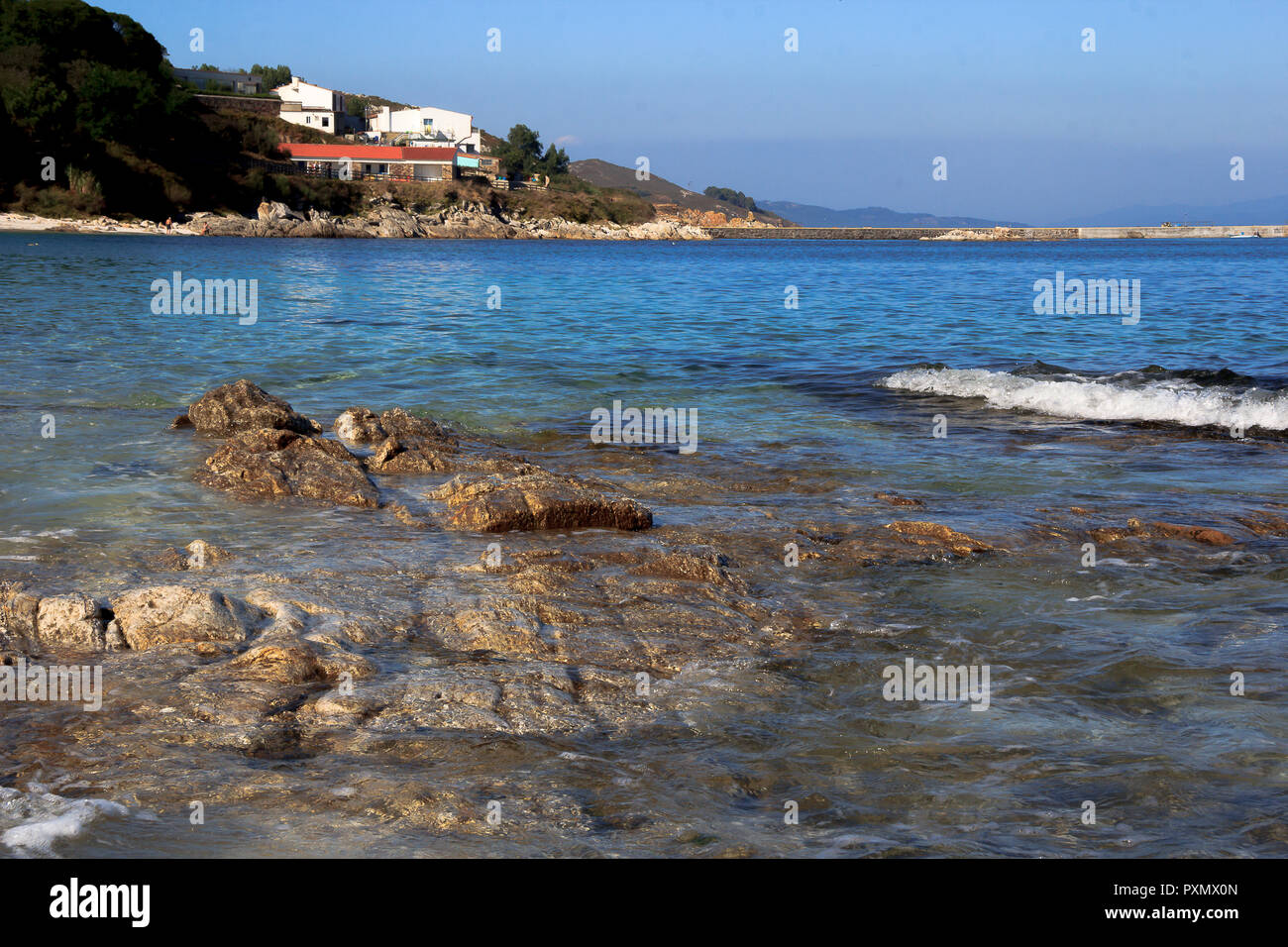 Isla de Ons Parque Nacional Islas Atlánticas de Galicia Stock Photo - Alamy