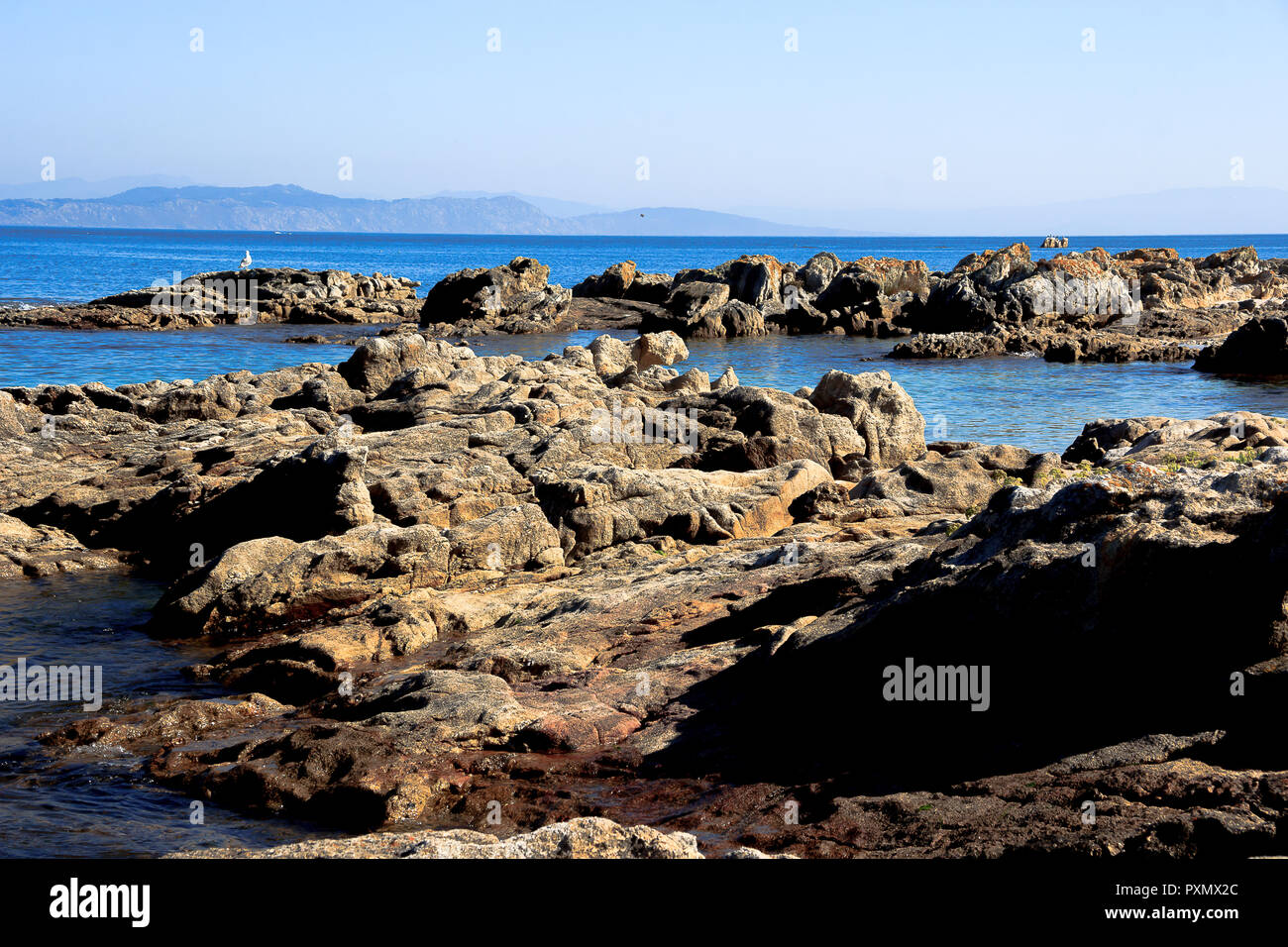 Isla de Ons Parque Nacional Islas Atlánticas de Galicia Stock Photo - Alamy
