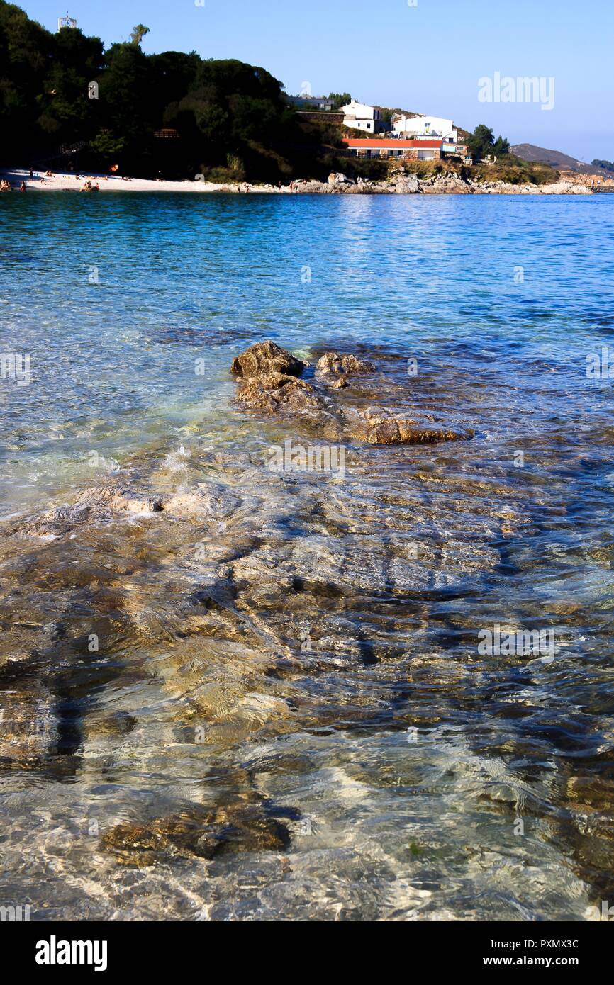 Isla de Ons Parque Nacional Islas Atlánticas de Galicia Stock Photo - Alamy