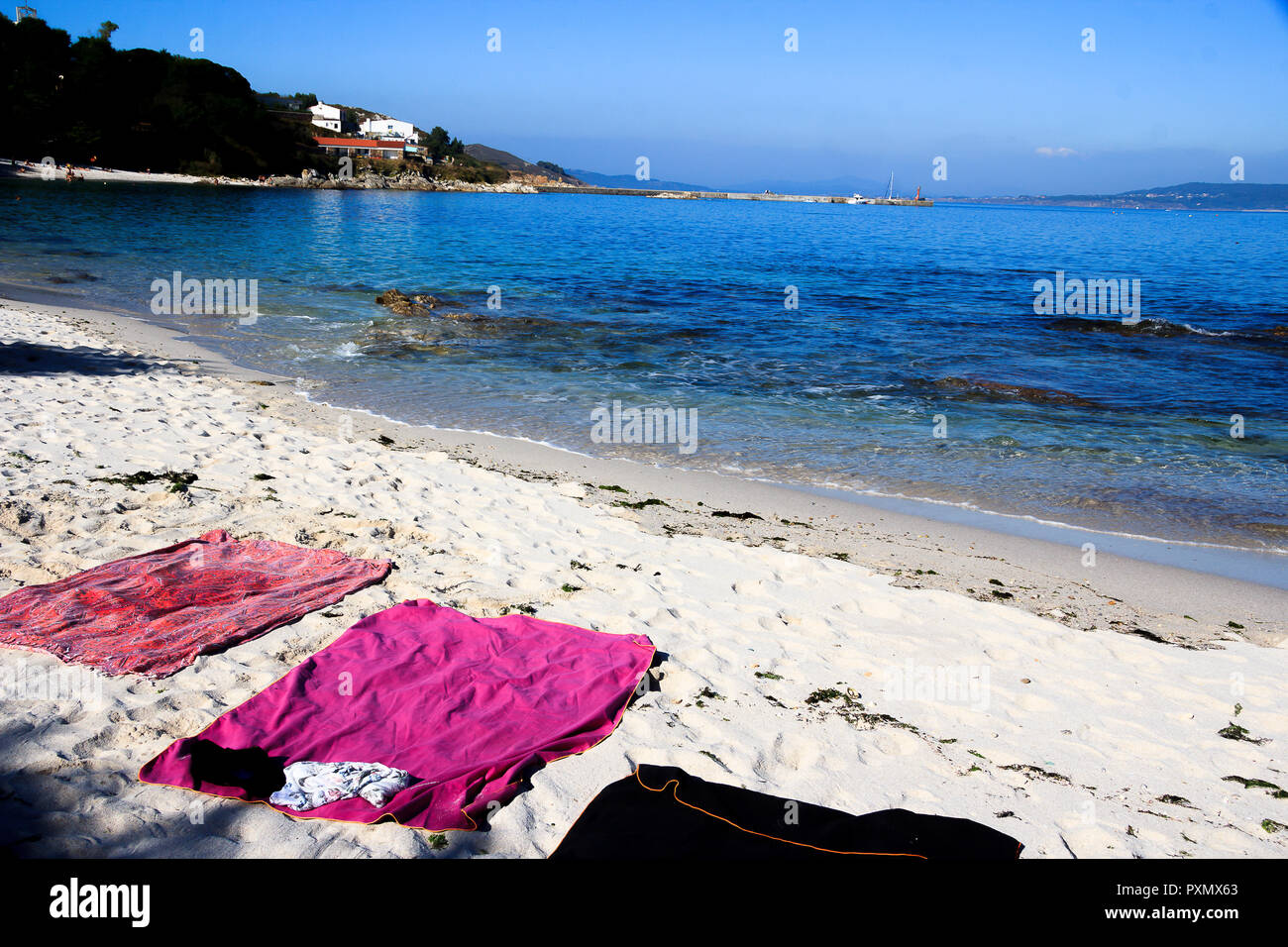 Isla de Ons Parque Nacional Islas Atlánticas de Galicia Stock Photo - Alamy