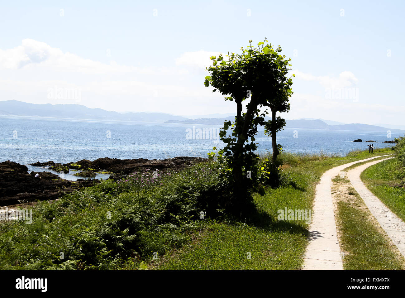 Isla de Ons Parque Nacional Islas Atlánticas de Galicia Stock Photo - Alamy