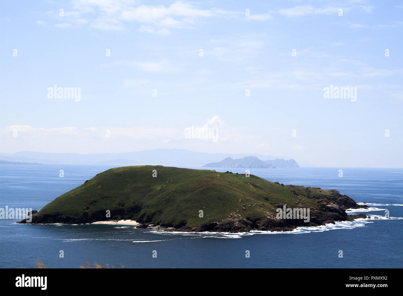 Isla de Ons Parque Nacional Islas Atlánticas de Galicia Stock Photo - Alamy