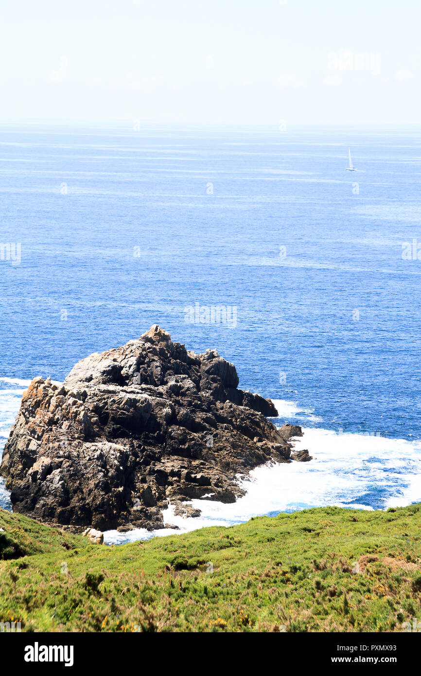 Isla de Ons Parque Nacional Islas Atlánticas de Galicia Stock Photo - Alamy